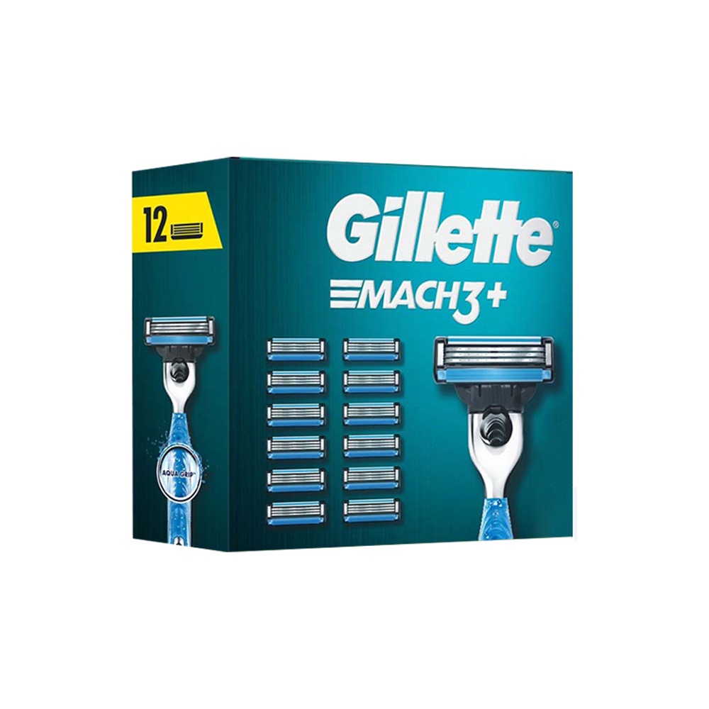 Gillette Mach 3+ Cartridge 12s Refill | Lazada PH