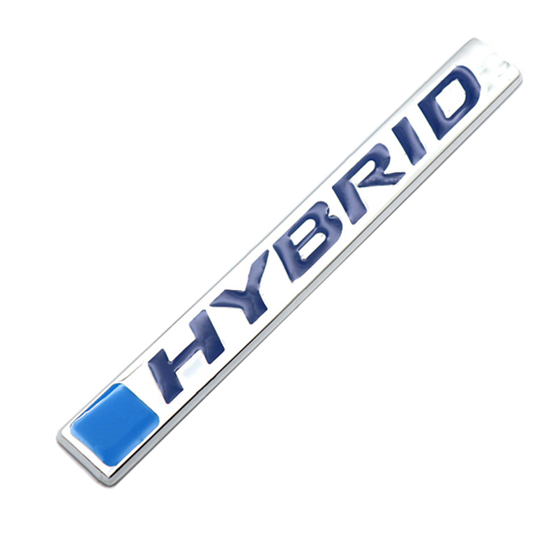 Sieece HYBRID Metal Car Side Rear Emblem Sticker Automobiles Decals ...