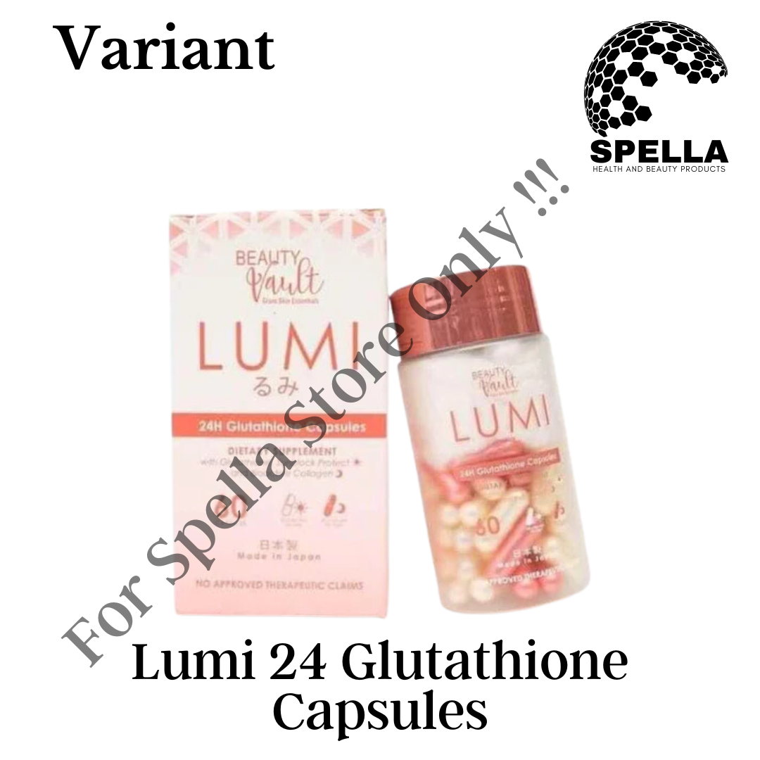 Lumi 4H Glutathione Capsule by Beauty Vault Pure Beauty Collagen ...