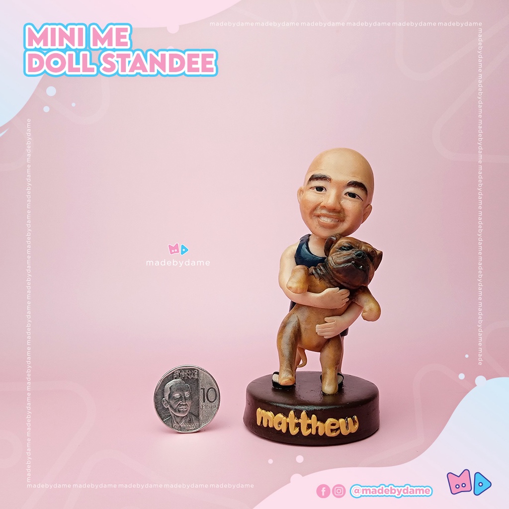 5 " Personalized Mini Me Standee / Cake Topper Standee Cartoon ...
