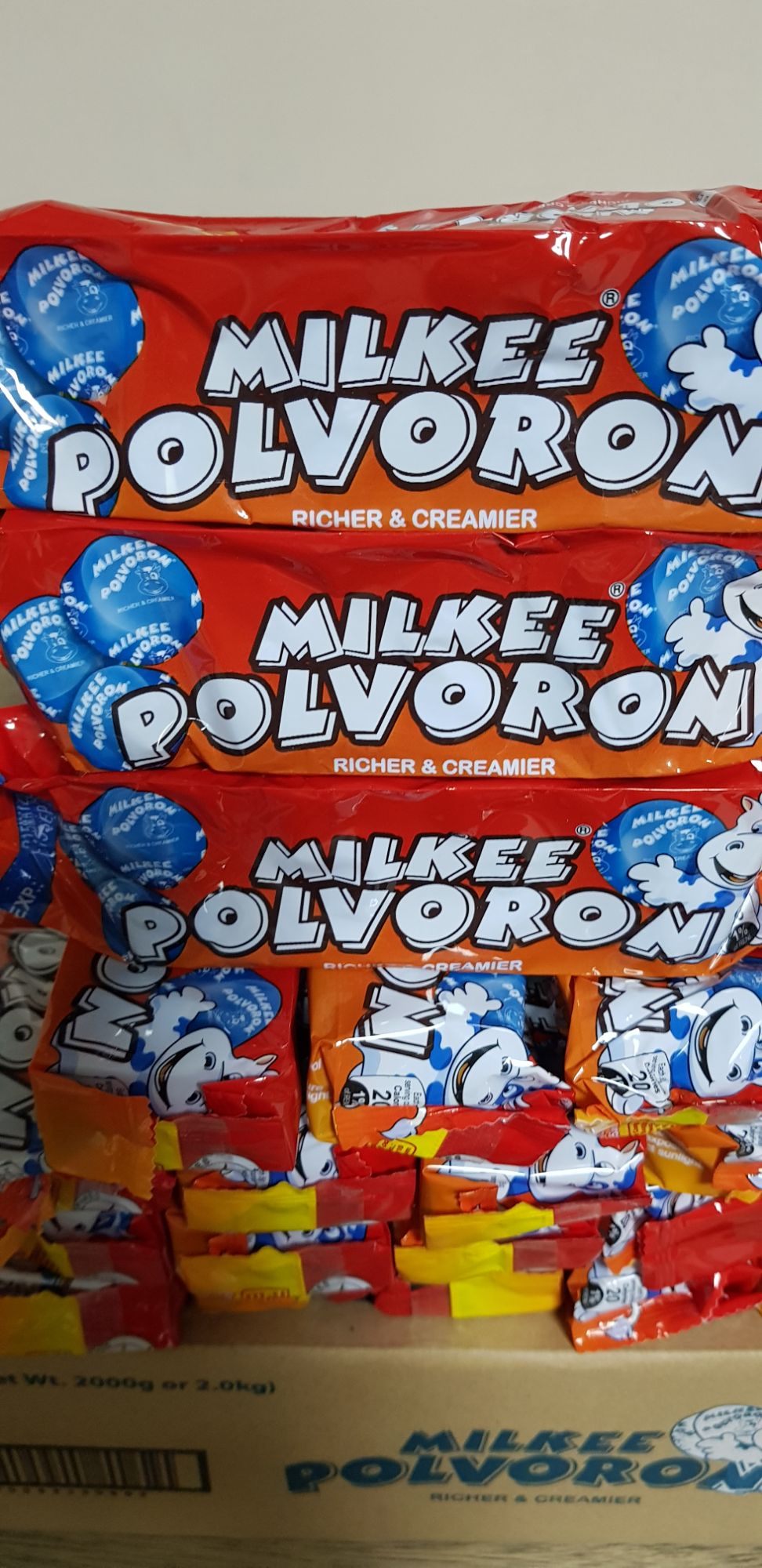 Milkee Polvoron 5g x 20's x 20/Box | Lazada PH