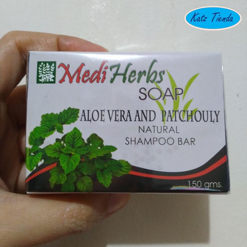 MediHerbs Soap Aloe Vera and Patchouly Shampoo Bar (150g) | Lazada PH