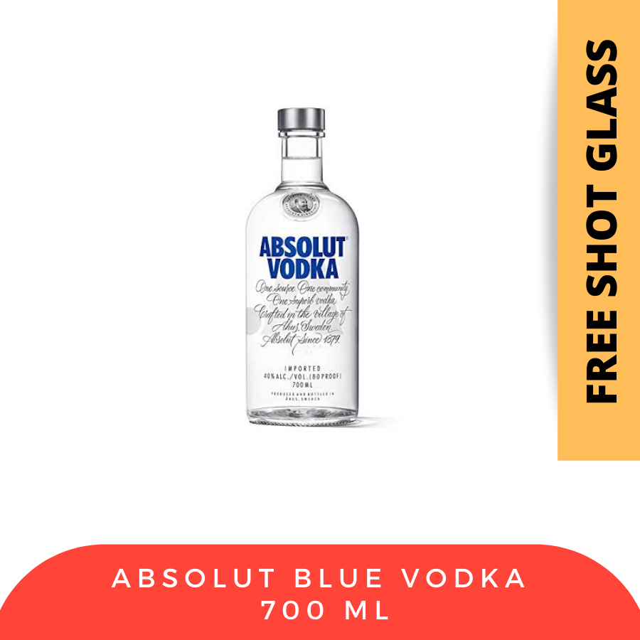 Absolut Blue Vodka 700 mL | Lazada PH