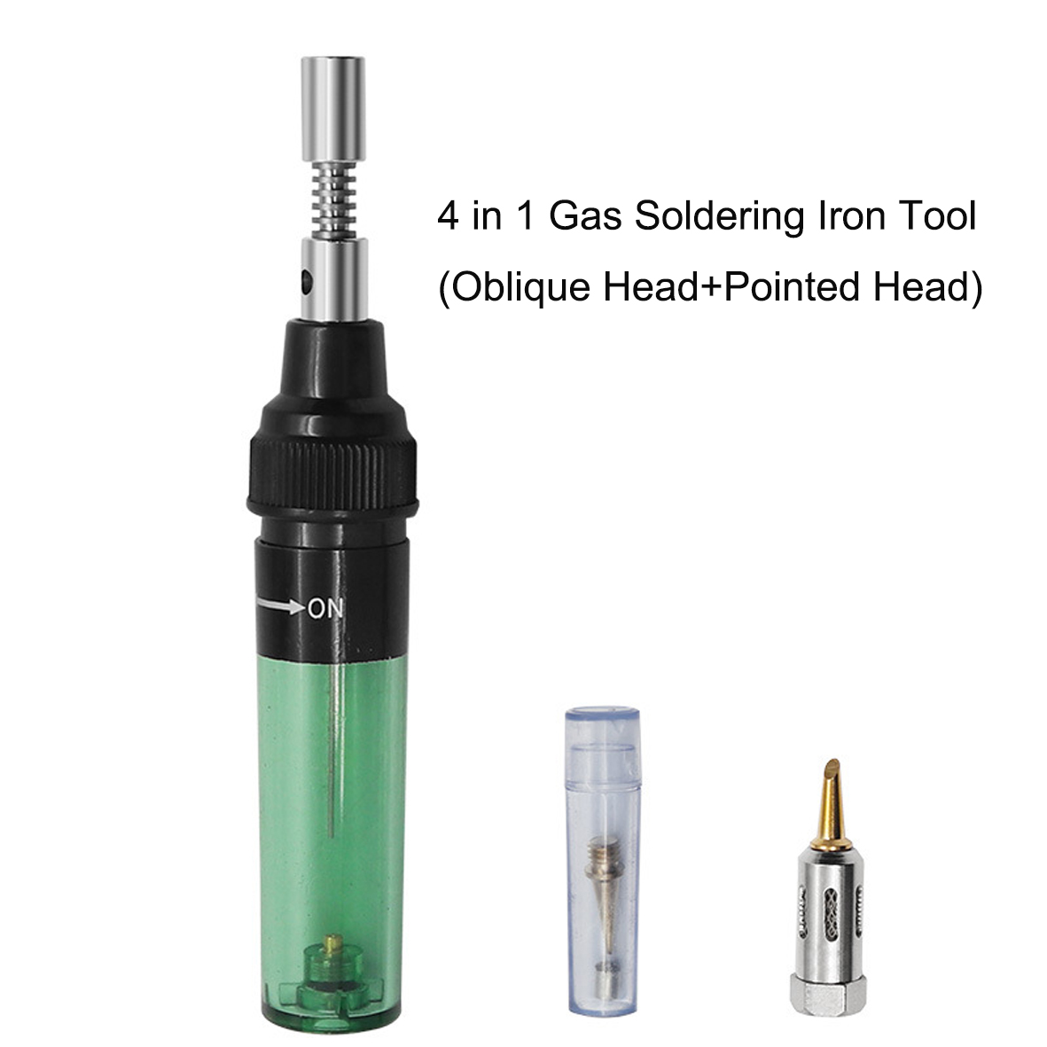 4 in1 Gas Soldering Iron Kit Tip Pen Complete Set Tool Solding Iron Set ...
