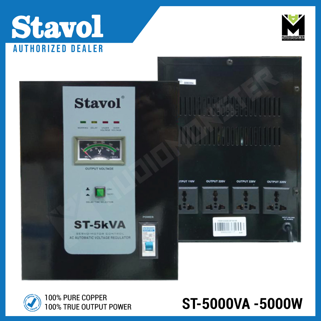 Stavol ST-5000VA 5000W AVR | Lazada PH