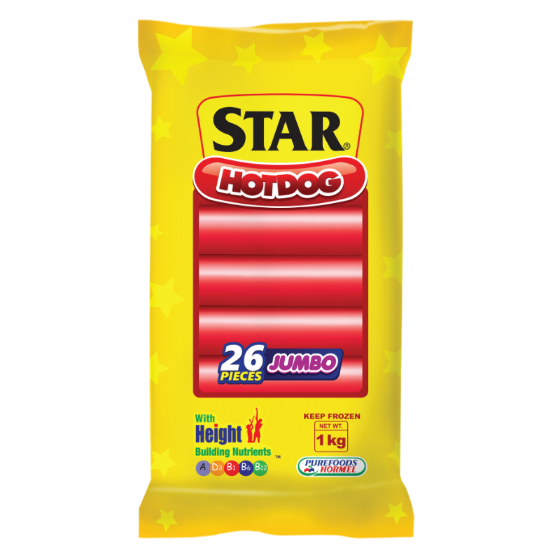 Purefoods Star Hotdog Jumbo 1kg | Lazada PH