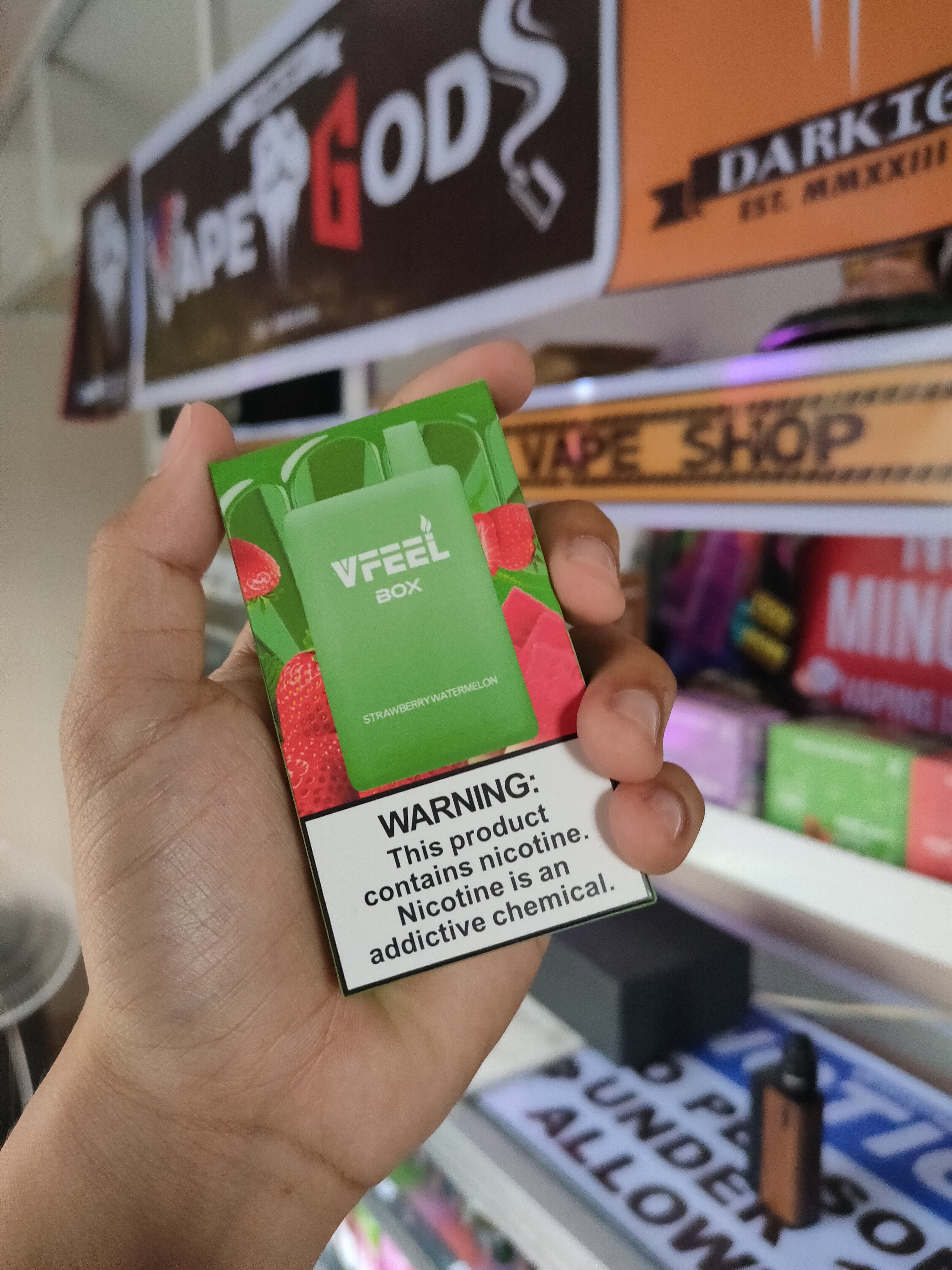 Vfeel Box 6000 Puffs Rechargeable Disposable Vape Type C | Lazada PH