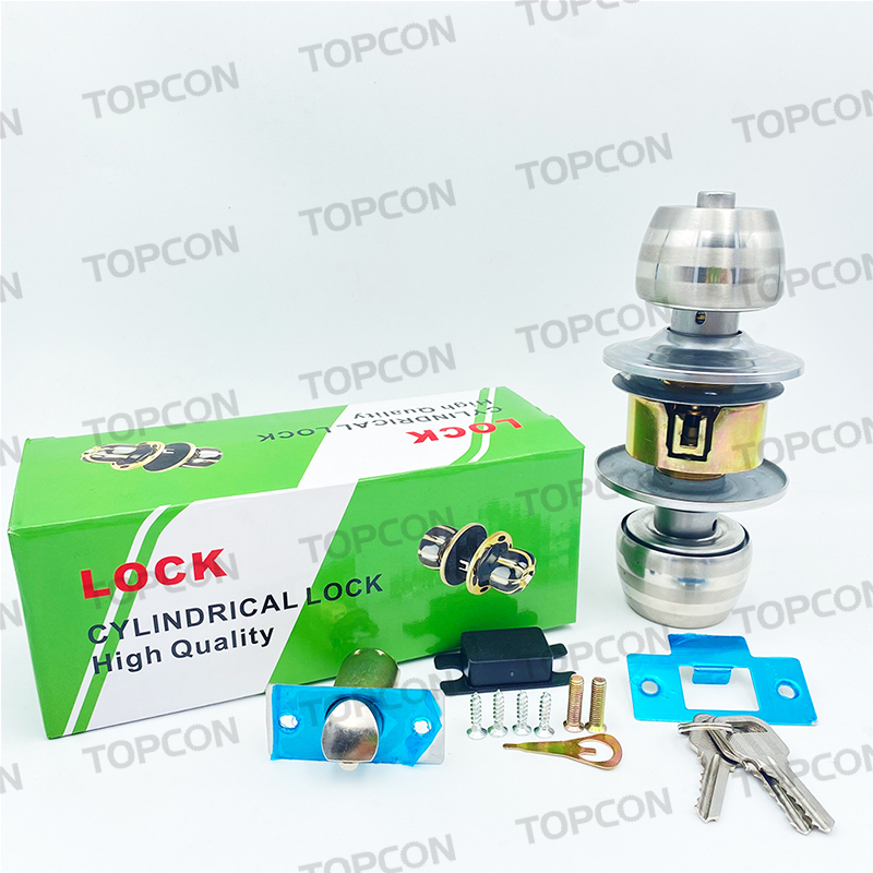 High Quality Spherical Door Knob Lock Stainless Steel 5831 Round Handle ...