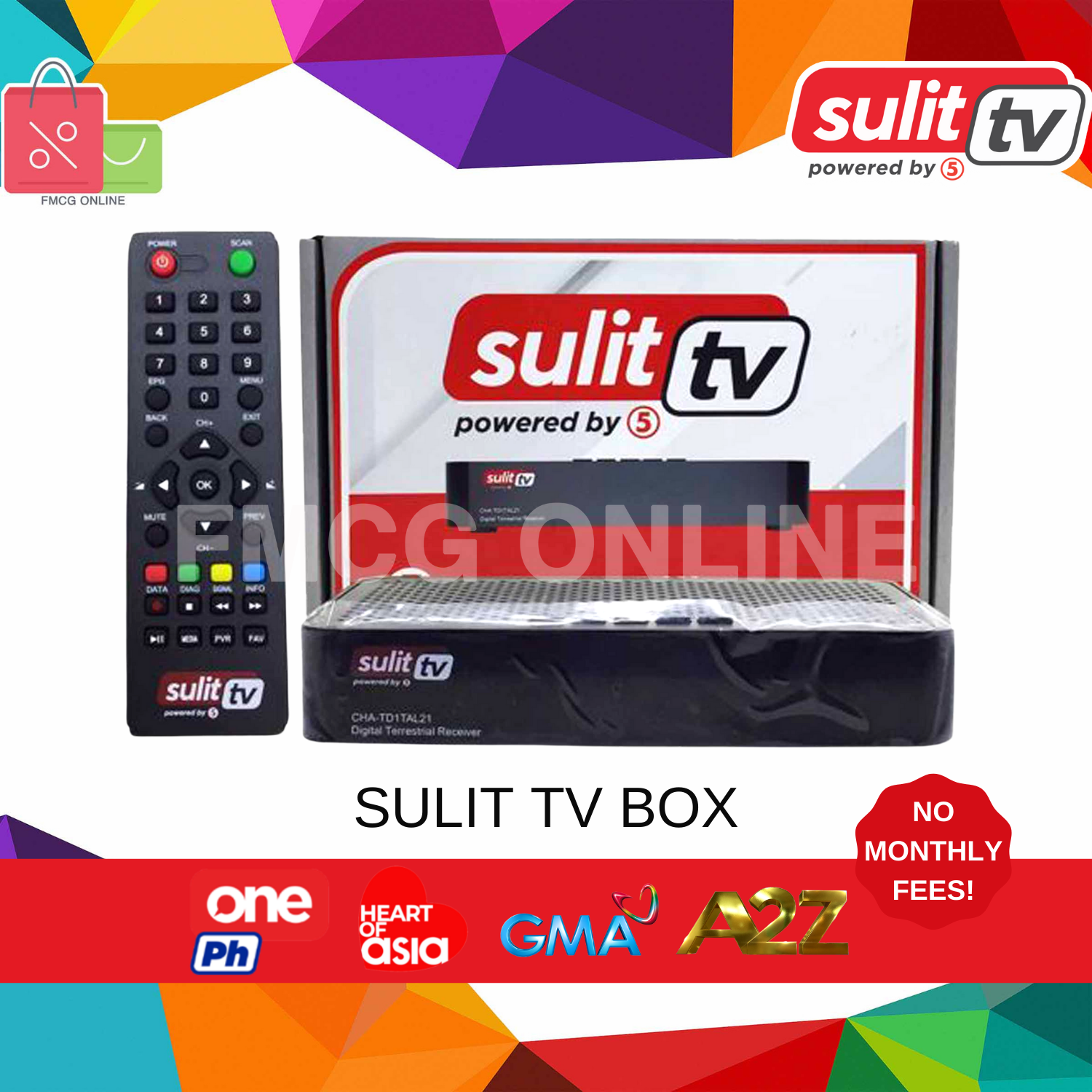Sulit Tv Powered by TV5 Digital TV Receiver - Fmcgsalesshop | Lazada PH