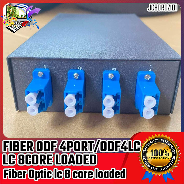 FIBER ODF 4PORT LC 8CORE LOADED | Lazada PH