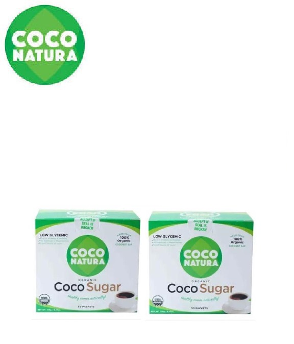 Coco Natura Organic Coco Sugar (2 x 50 sachets) | Lazada PH