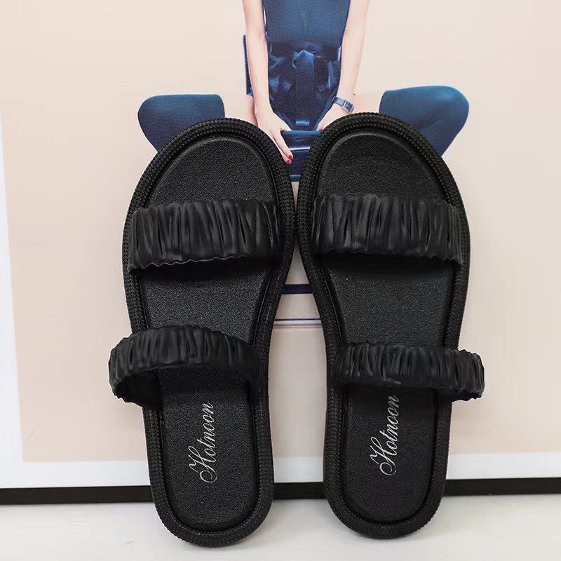 Korean Two Strap Slippers For Women(add one size bigger) KL | Lazada PH