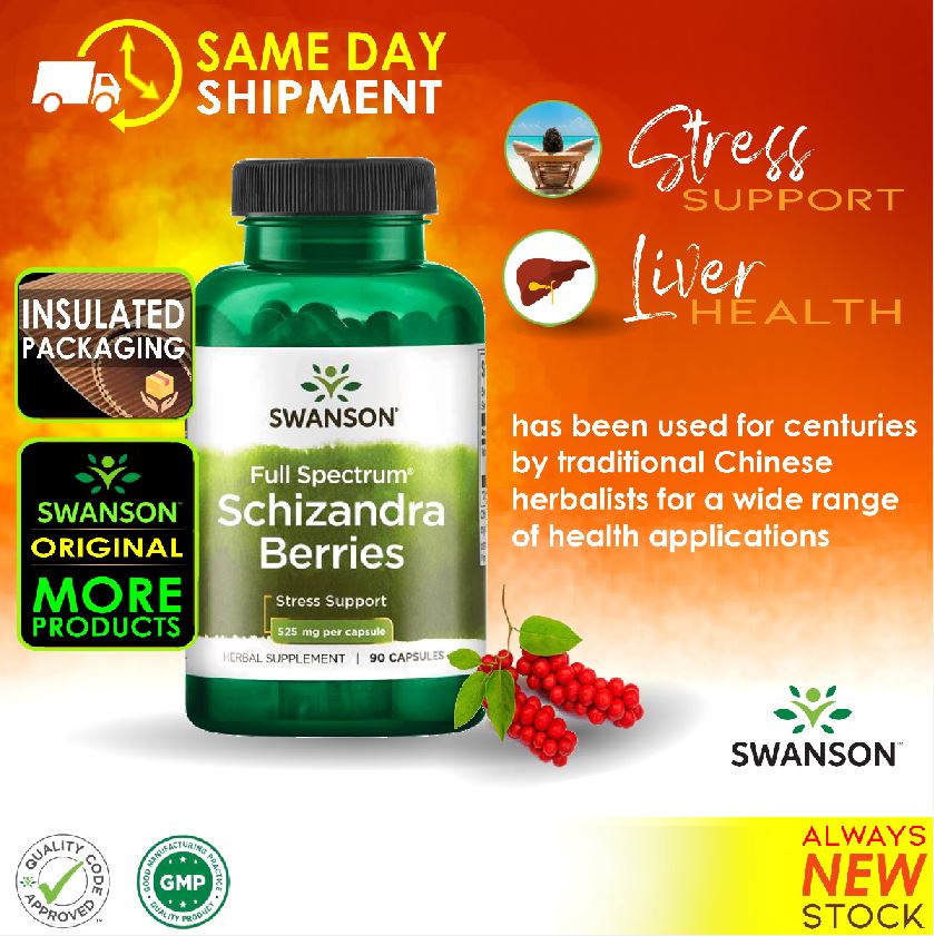 Swanson Full Spectrum Schizandra Berry 90 Caps | Lazada PH