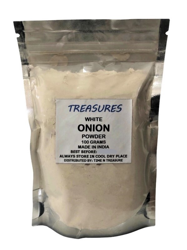Treasures Onion Powder - White - Dehydrated - Immune Booster - 100% ...