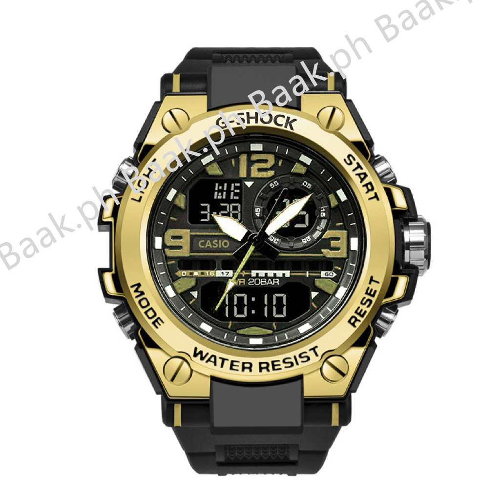 BestDeal Dual Time Display Watch MEN GA4 OEM Japan Movement Shock and ...