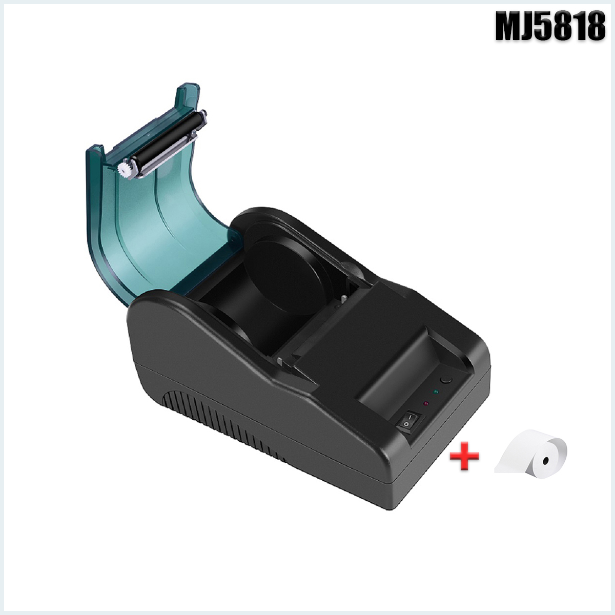 58mm Thermal Receipt/Lable Printer,Inkless Waybill Wireless Portable ...