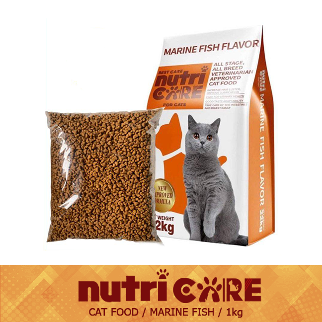 Nutricare Cat Dry Food For All Stages Tuna, Marine Fish, Tuna and ...