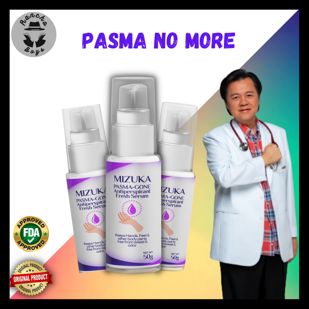MIZUKA PASMA GONE Antiperspirant fresh serum|Anti Pasma Anti Sweat ...