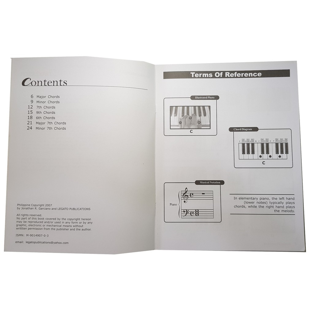Keyboard and Chords Book Chord Chordbook | Lazada PH