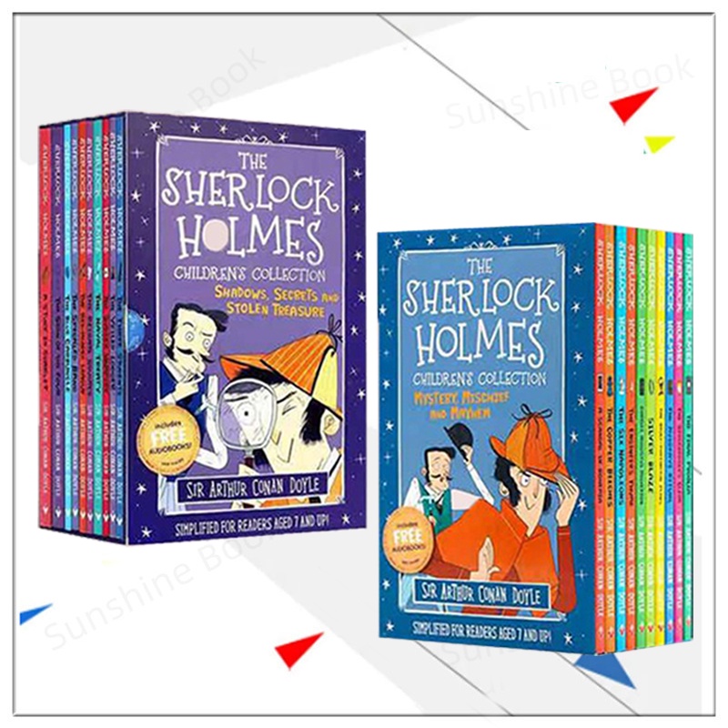 ♡Sherlock Holmes Children's Collection boxed set of 10-20 books kids ...
