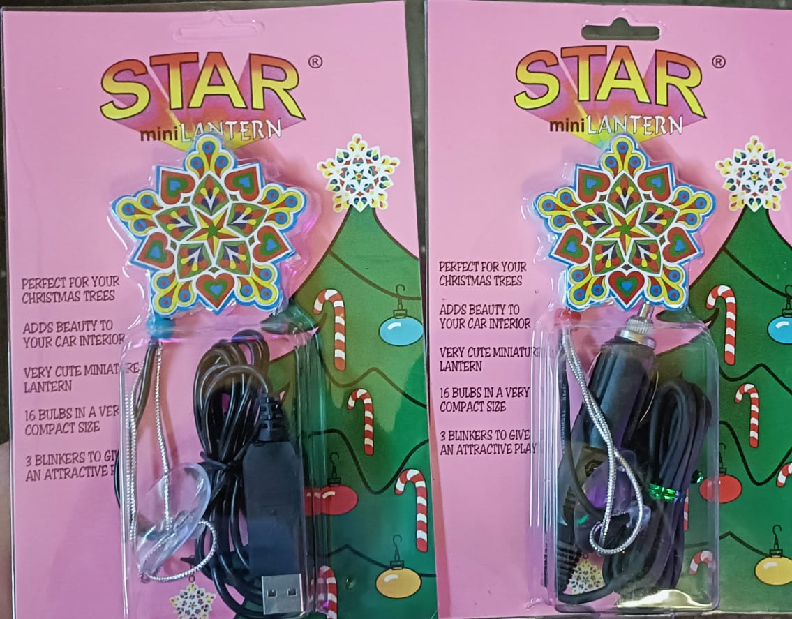 Car lantern, mini parol for car, christmas, xmas car lantern, parol ...