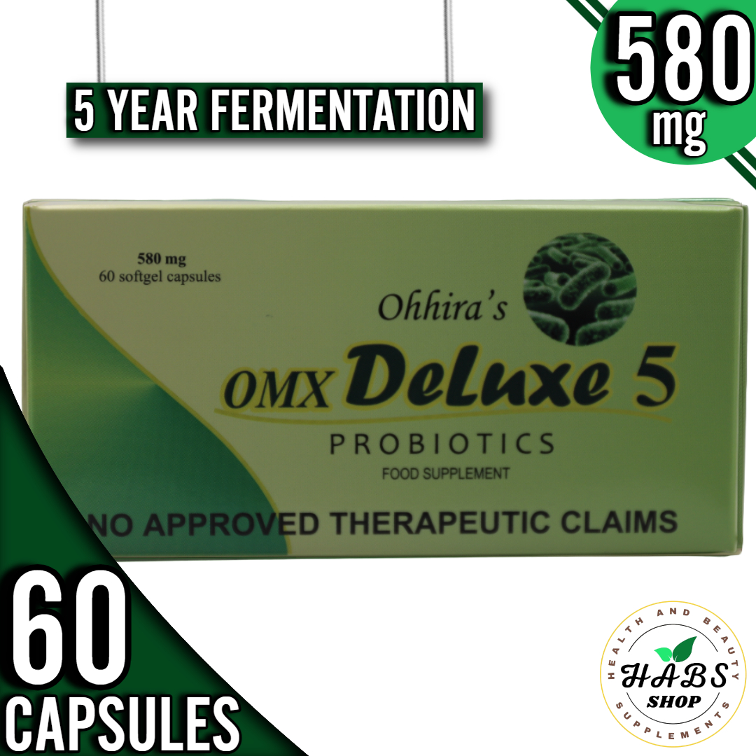 OMX Probiotic - OHHIRAS OMX 5 years fermentation 60 Softgel Capsules OR ...