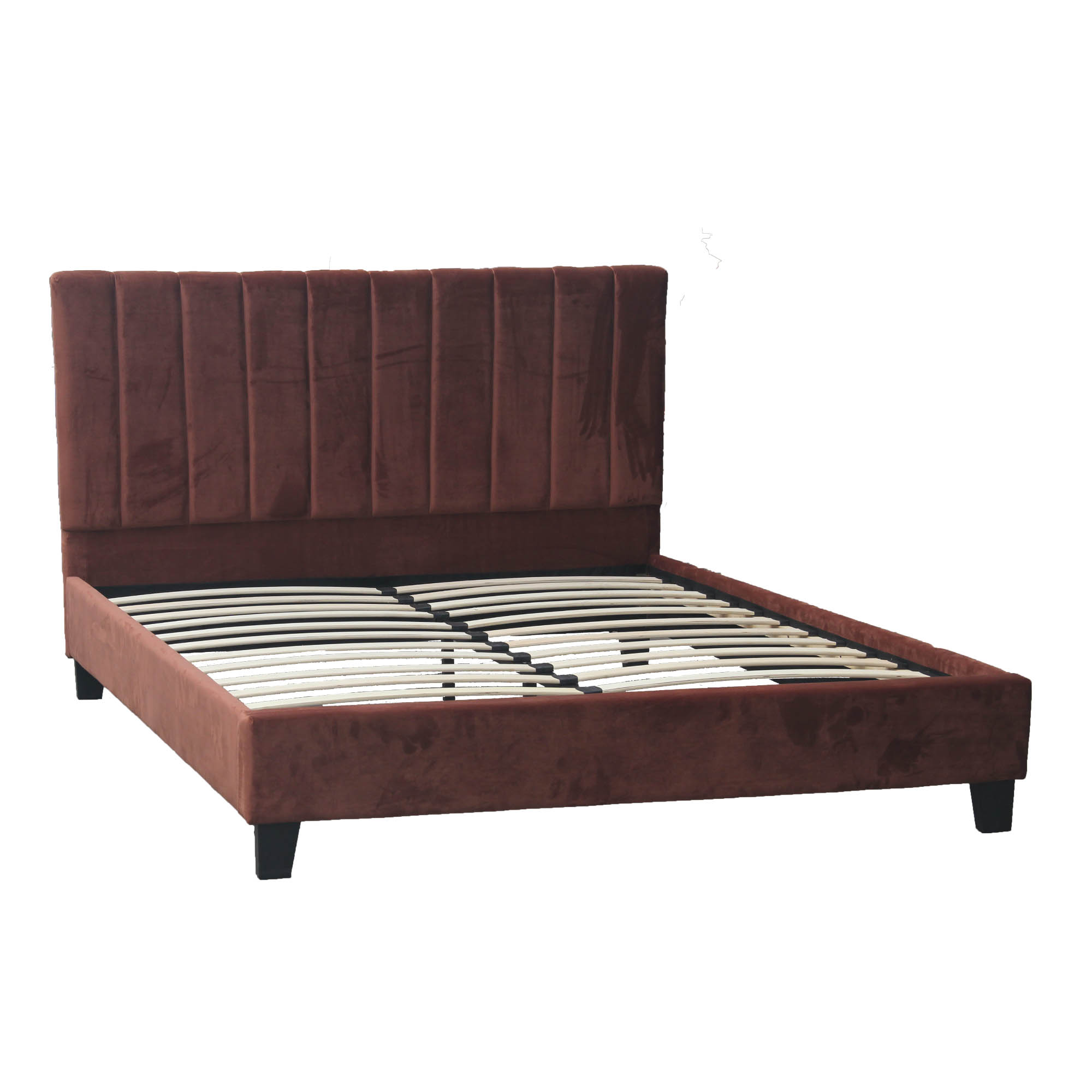 Hapihomes Elthea Upholstered Bed Frame 48x75 (Semi-Double) (Home ...