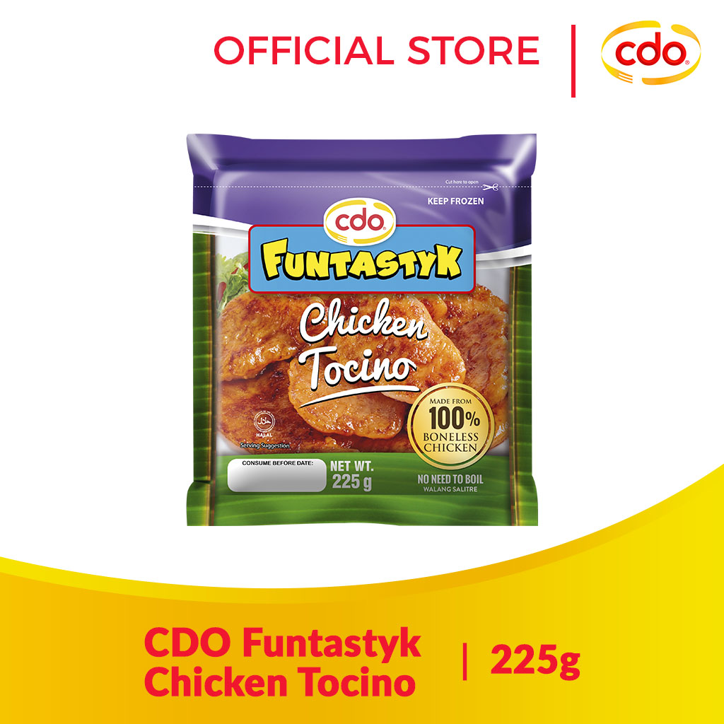 CDO FUNTASTYK Chicken Tocino 225g | Lazada PH