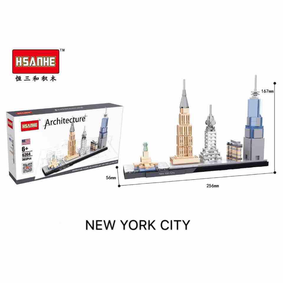 Building Blocks Toys Building City Landmarks Street View Building ...