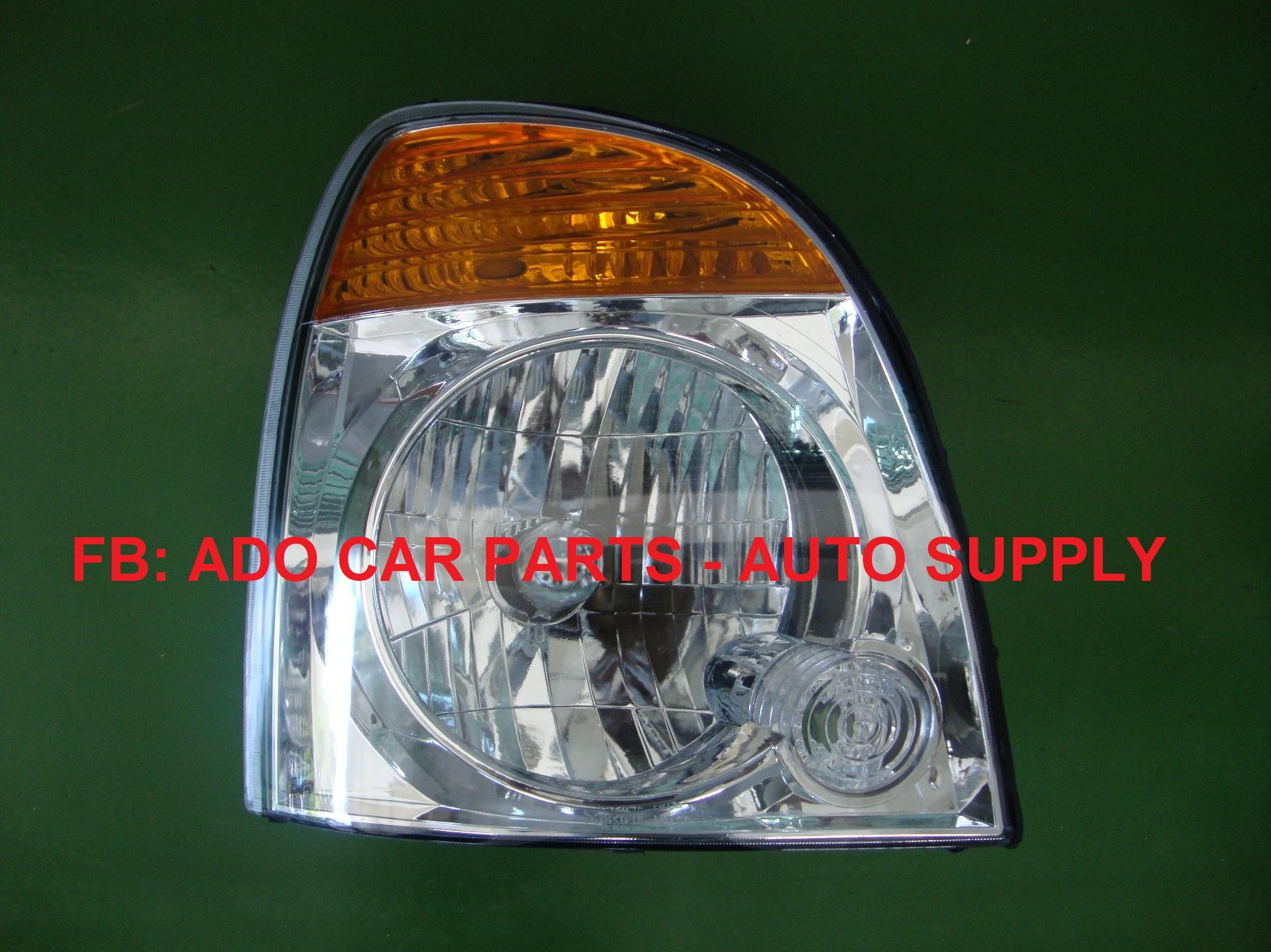 Passenger side (Right Side) Headlight Headlamp Head light Head lamp ...