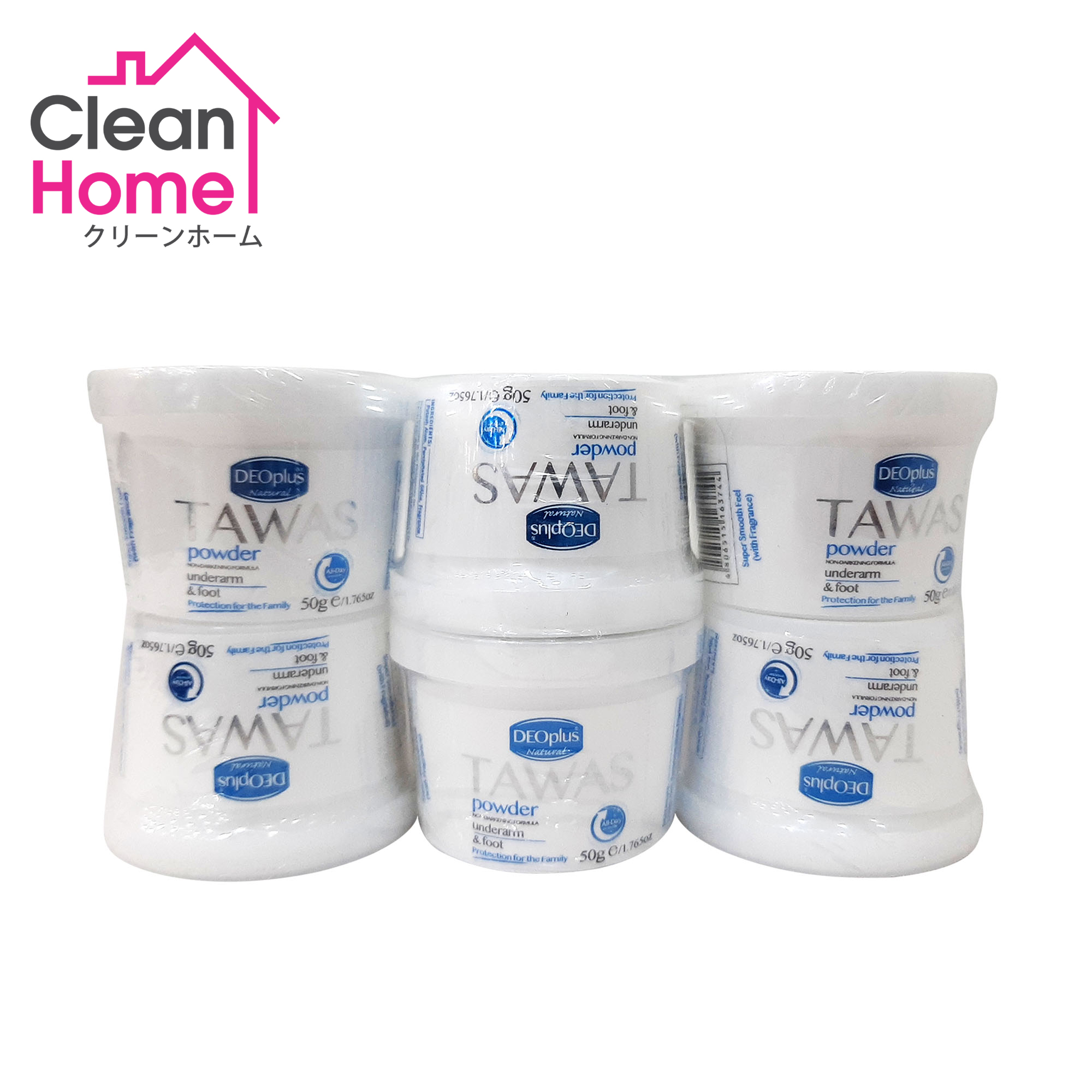 DEOplus Tawas Powder 50g (6pcs/pack) | Lazada PH