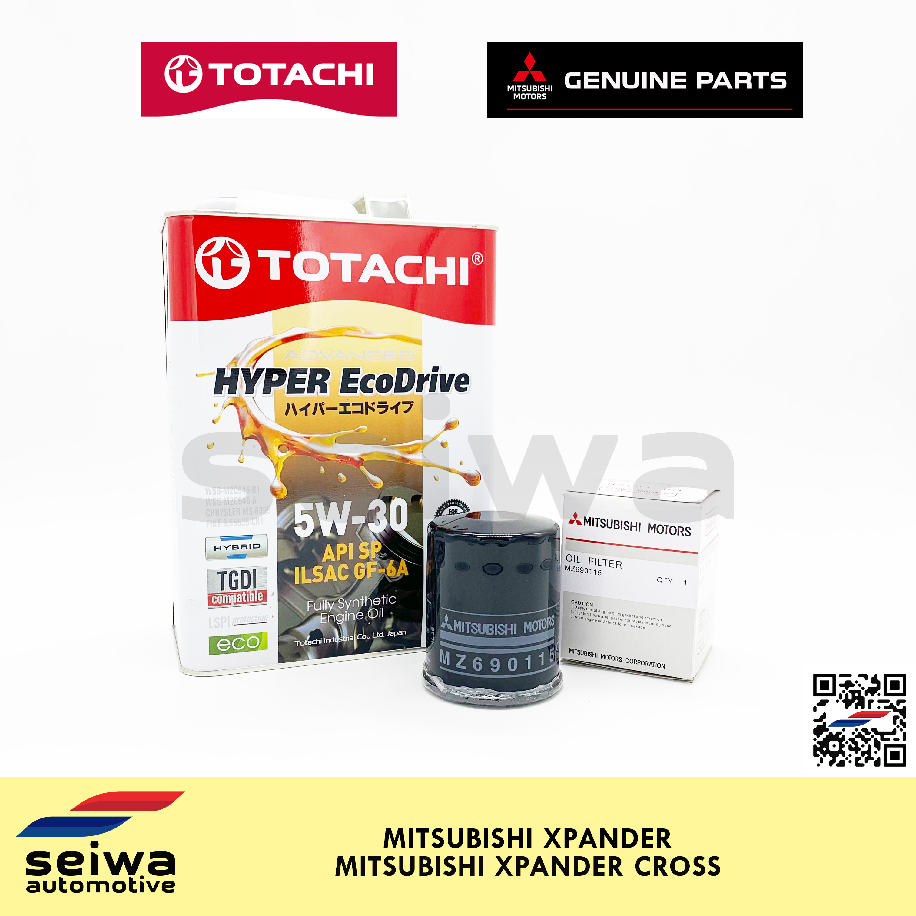 Mitsubishi Xpander Change Oil Package - Mitsubishi Xpander Cross Change ...