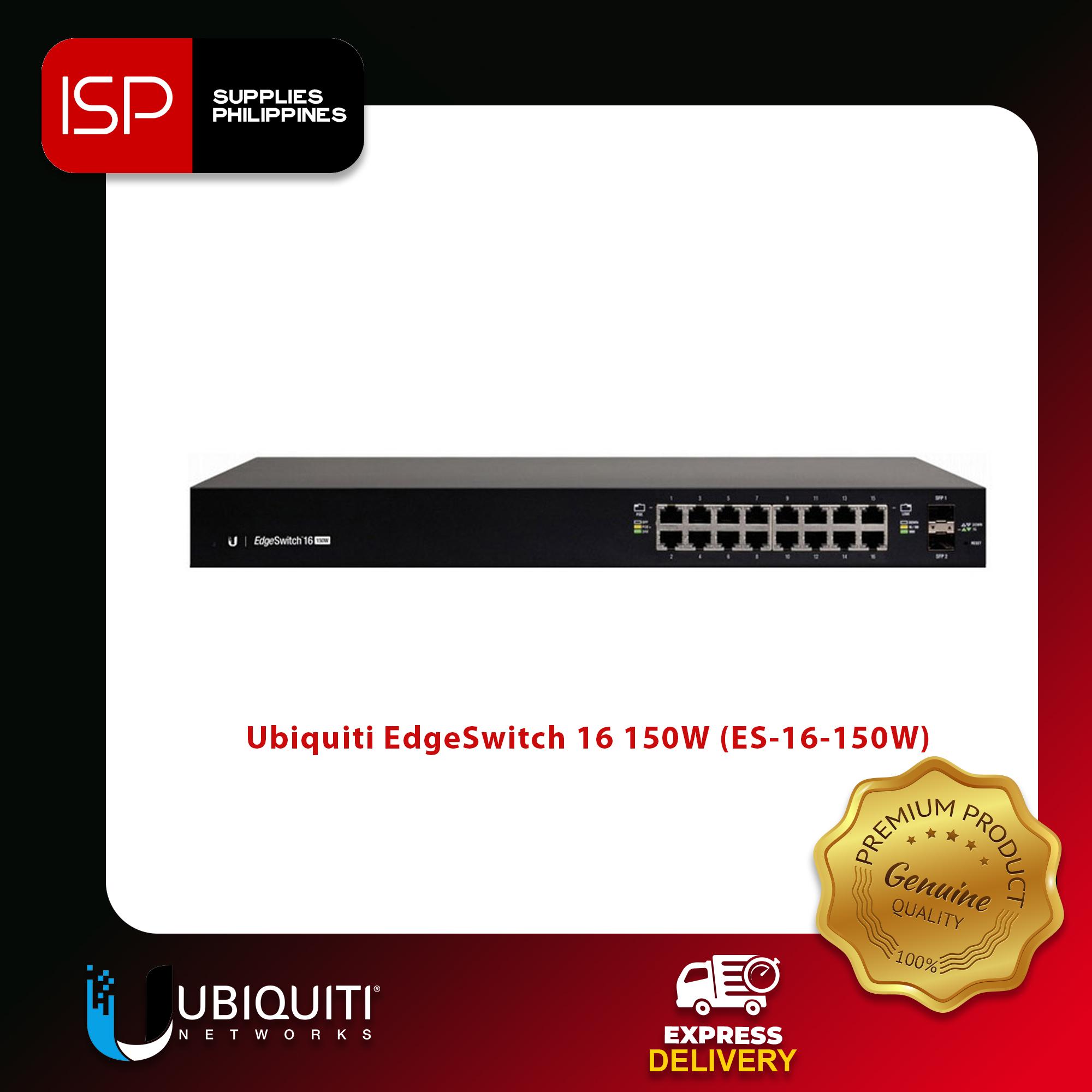 Ubiquiti EdgeSwitch 16 150W (ES-16-150W) - EDGE POE Switch, POE Switch ...