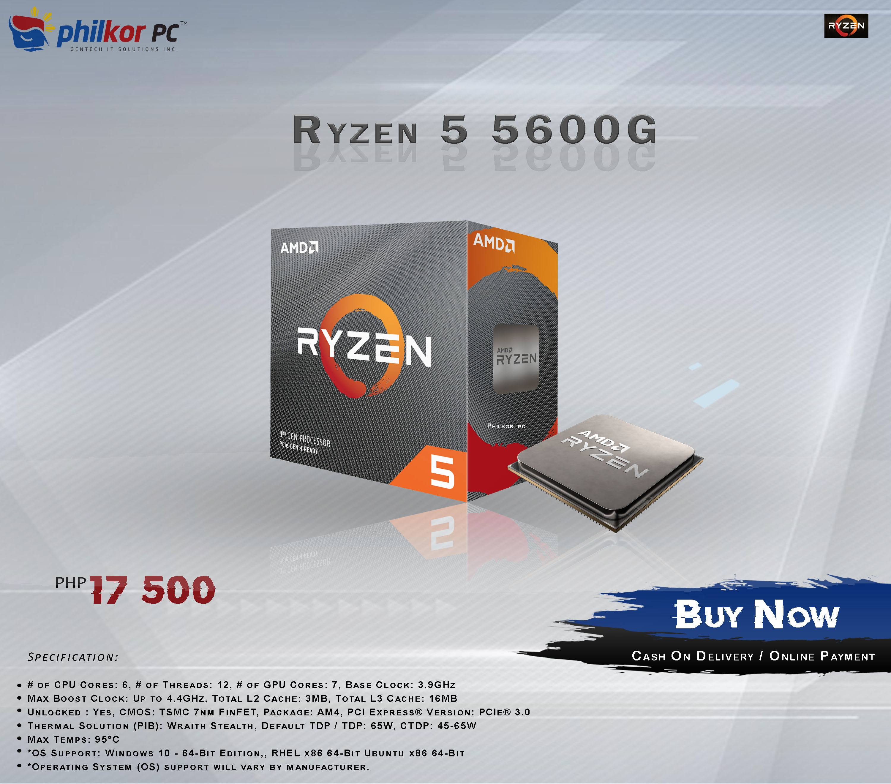 ryzen 5 5600g processor | Lazada PH