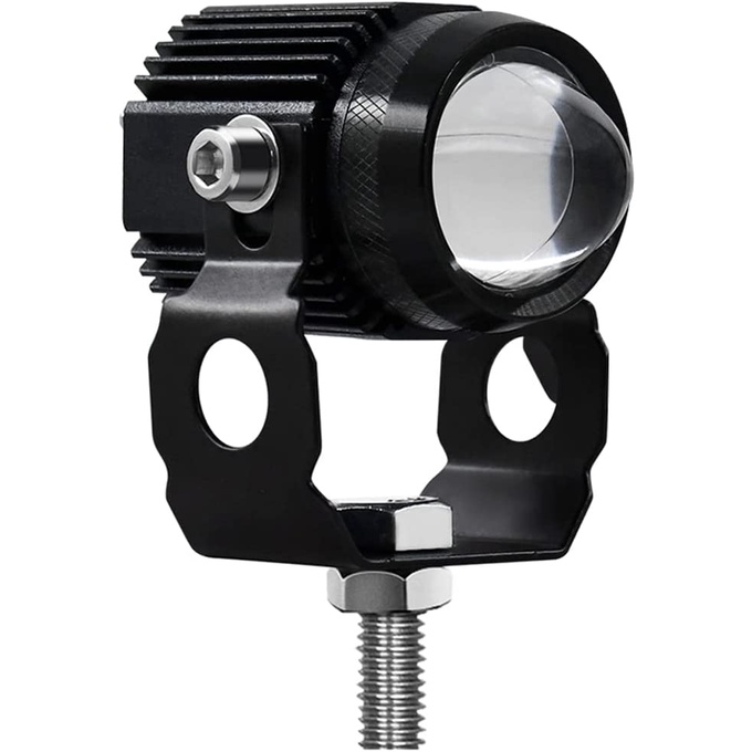 Mini Driving Light Motorcycle Led Super Bright Spot Dual Color 6000K ...