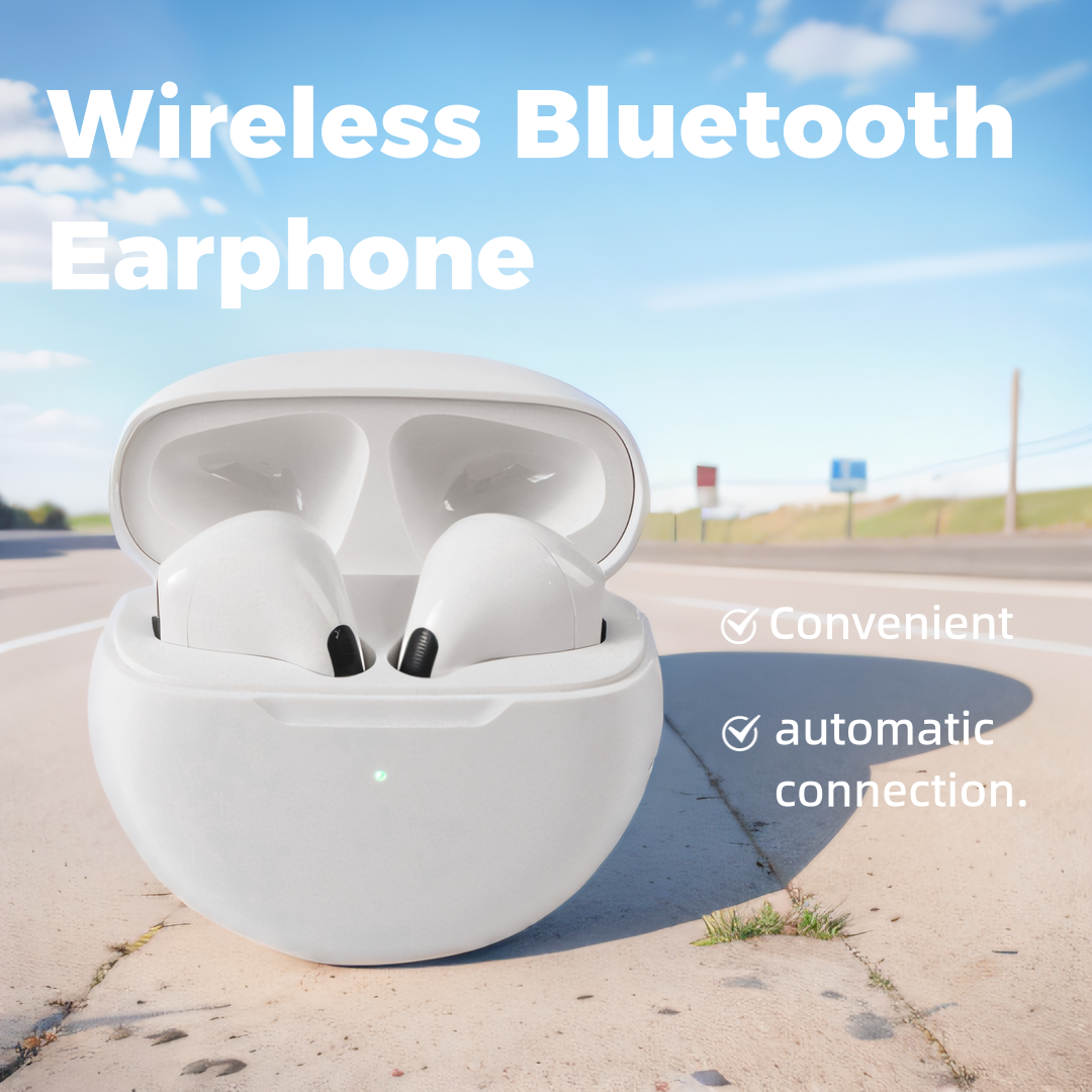 Tws Bluetooth Earbuds Pro6 Wireless Bluetooth Earphone Touch Control 9d ...