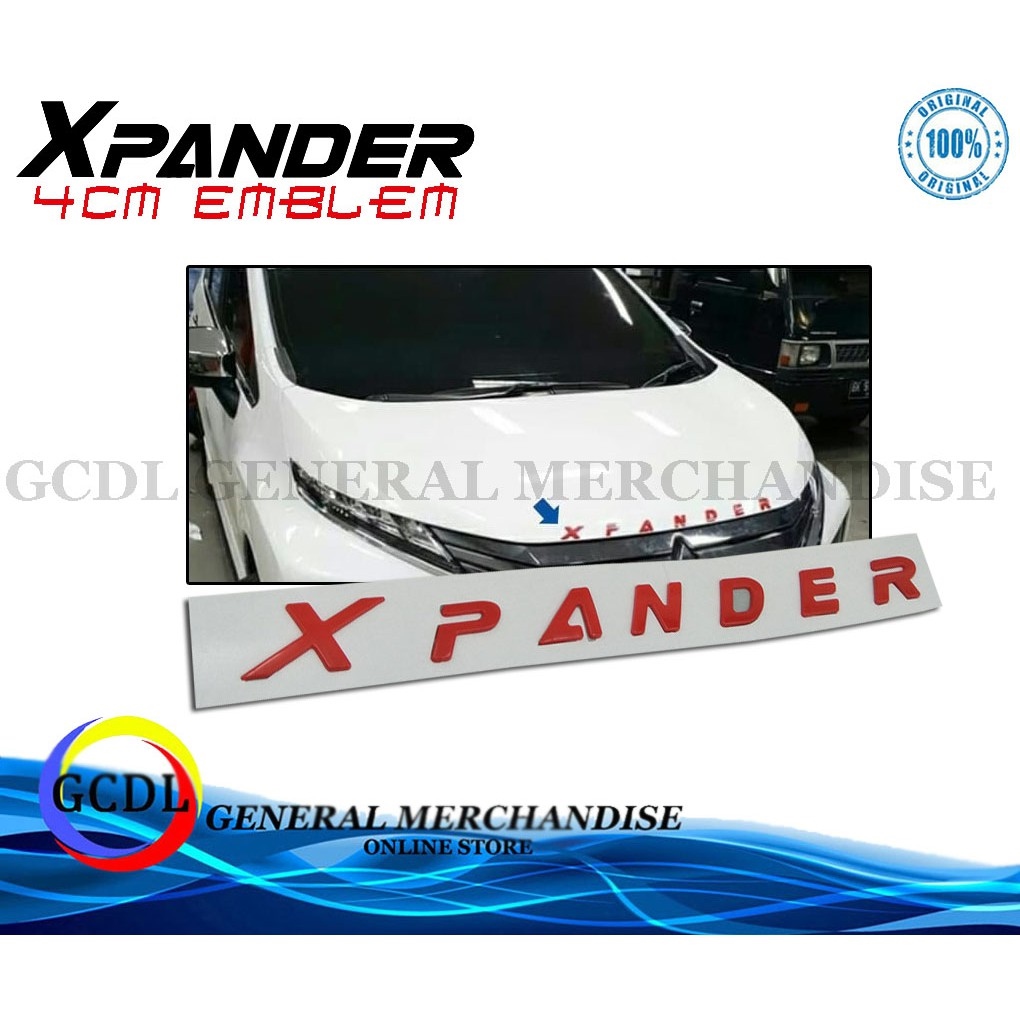 Mitsubishi XPANDER Hood Emblem | Lazada PH