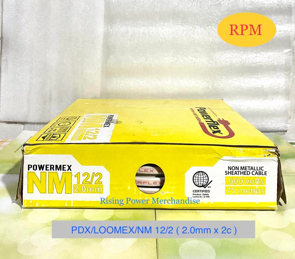 Powerflex PDX / Loomex Wire # 12/2 ( 2.0mm ) ( 75mts ) | Lazada PH