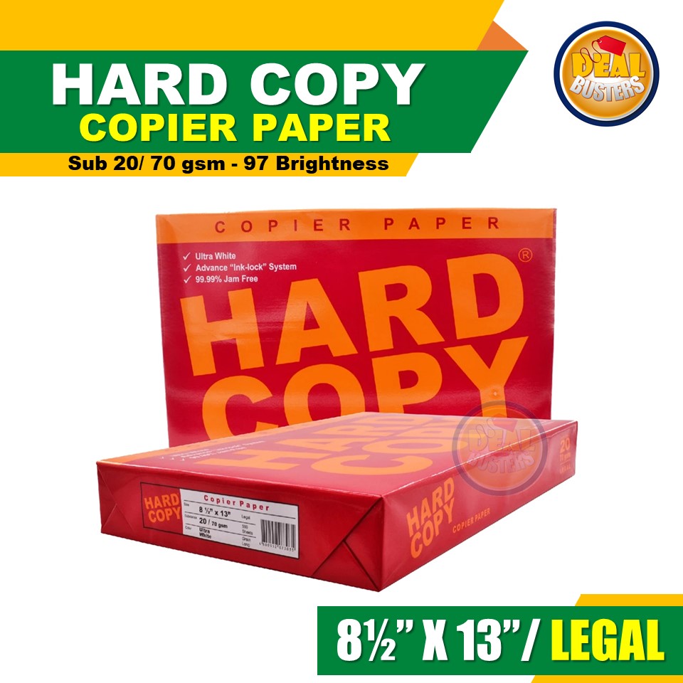 Hard Copy Bond Paper LONG LEGAL Size 500 Sheets Ream Lazada PH Hard Copy Bond Paper LONG LEGAL Size 500 Sheets Ream Lazada PH