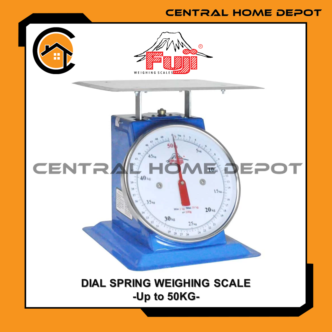 Fuji Weighing Scale 50 KG Dial Spring Scale (Timbangan) / FTF-50 ...