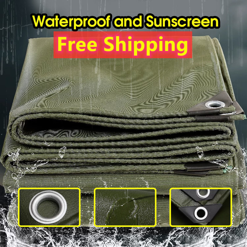 （Free shipping）Trapal waterproof makapal trapal roll up roll down lona ...