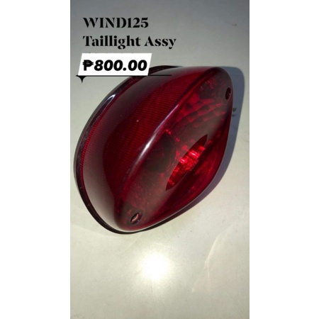 Kawasaki Wind 125 Tail Light Assembly | Lazada PH