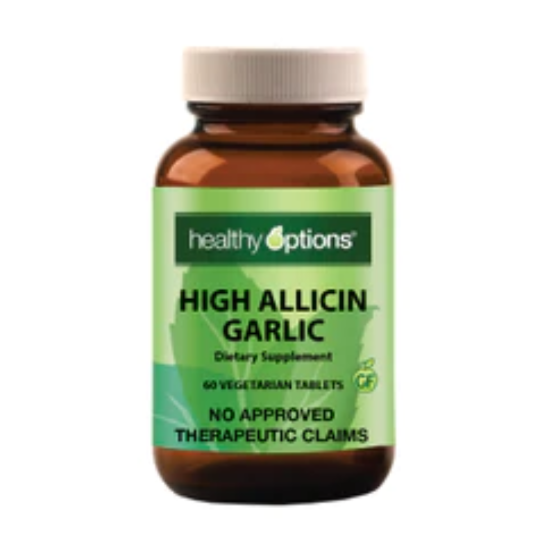 Healthy Options High Allicin Garlic 500mg 60 Tablets | Lazada PH
