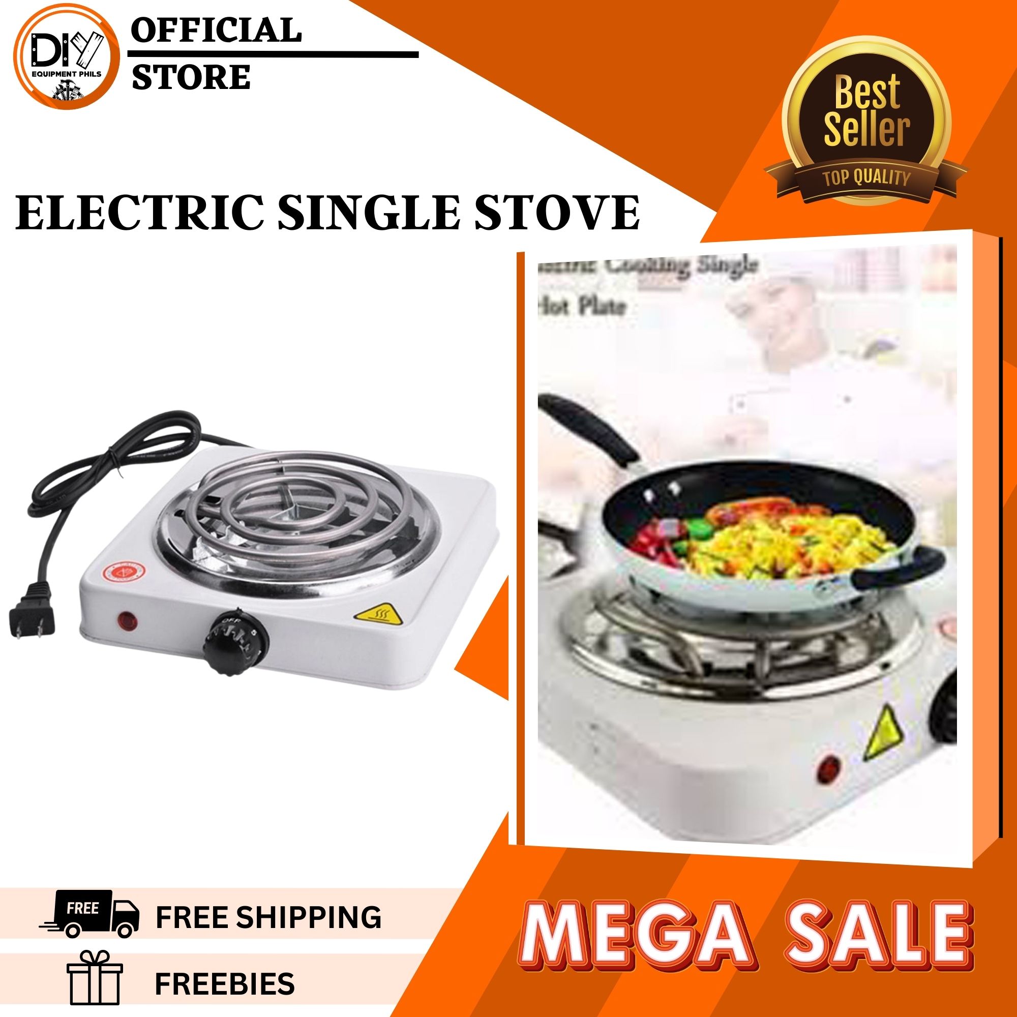 [FREE SHIPPING] Original Portable Electric Stove Single Burner 1000W ...
