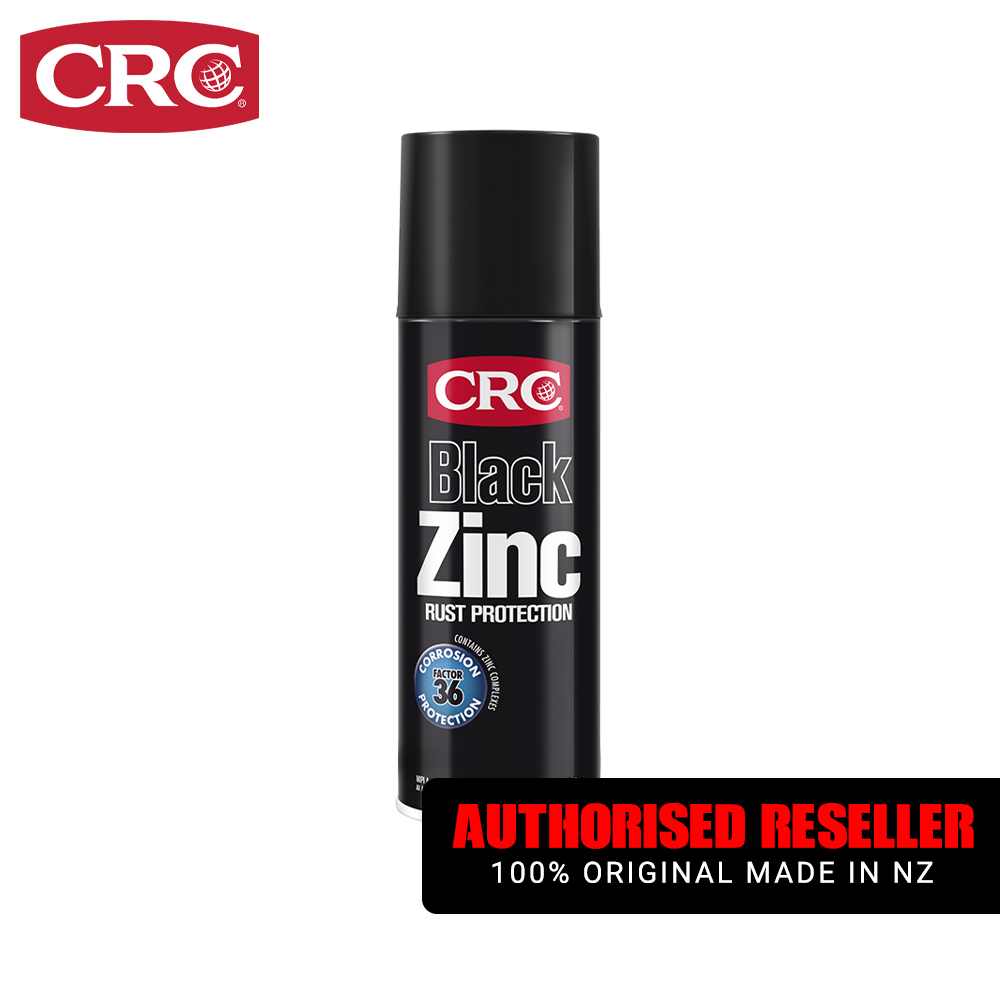 CRC Coloured Black Zinc, Heavy-Duty Zinc Rich Anti-Corrosive Coating ...