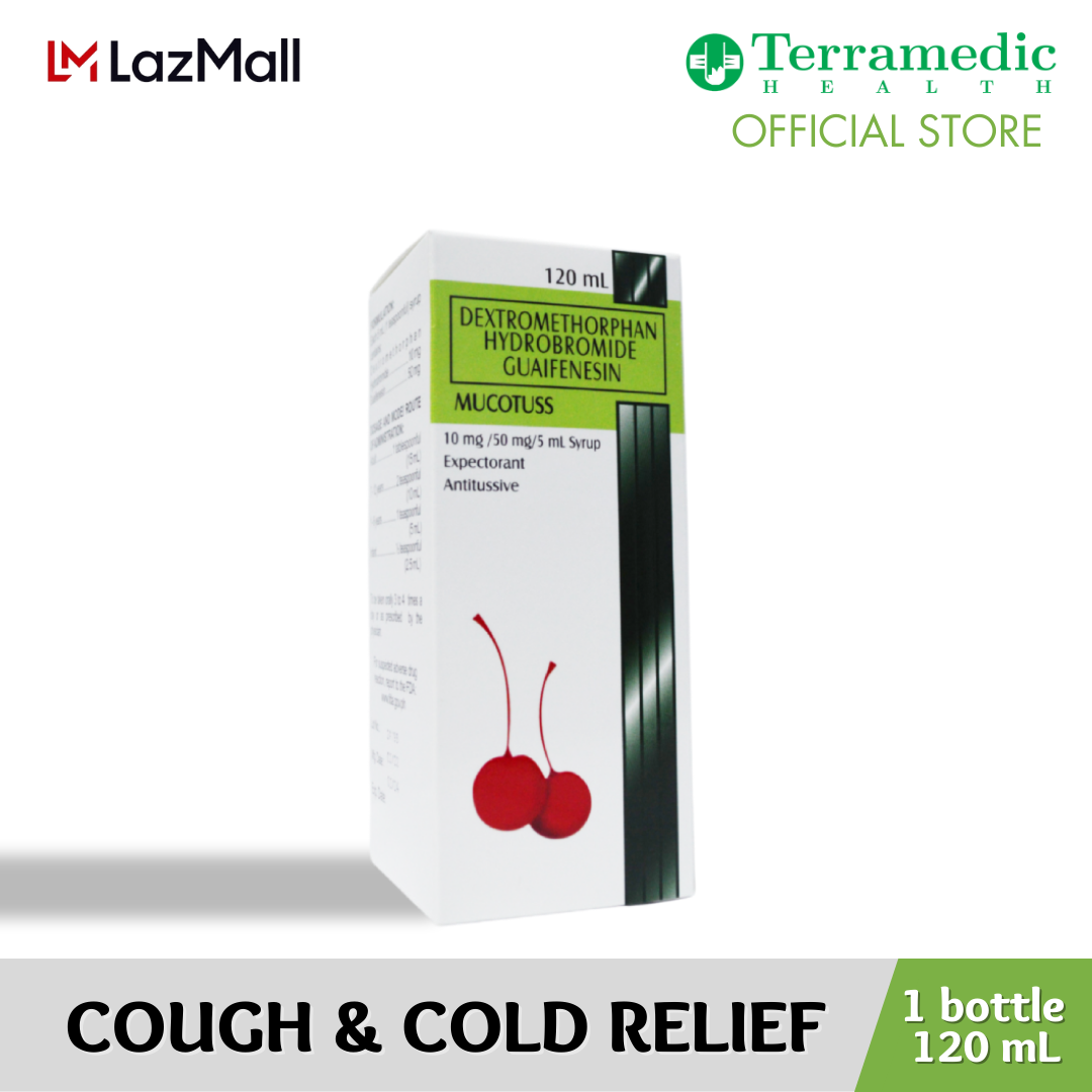 MUCOTUSS SYRUP | Cough & Cold Remedy | gamot sa ubo | Lazada PH