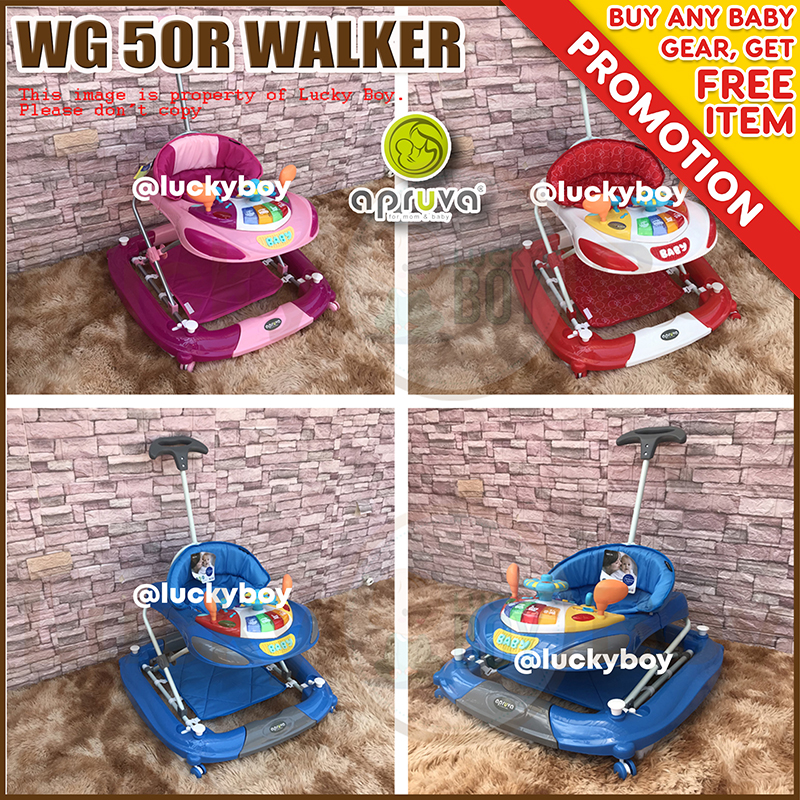 Apruva WG-50R 2 in 1 Convertible Walker to Rocker for baby | Lazada PH