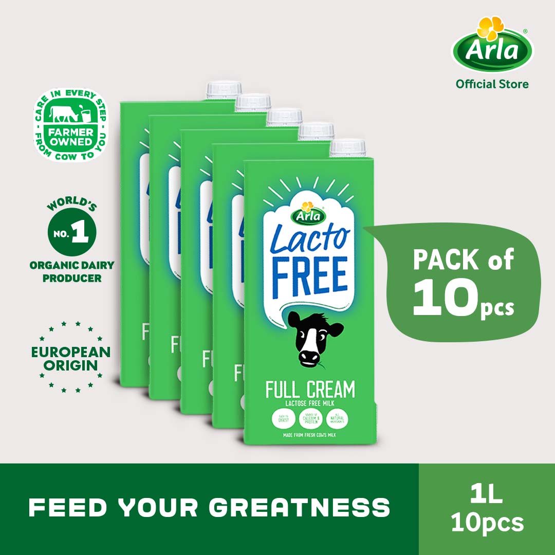 Arla Lactose Free Milk 1L 10-Pack | Lazada PH