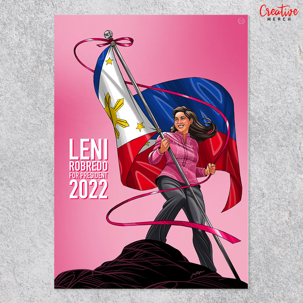 Leni Robredo Poster Print A3 size (12x17in) by Creative Merch | Lazada PH