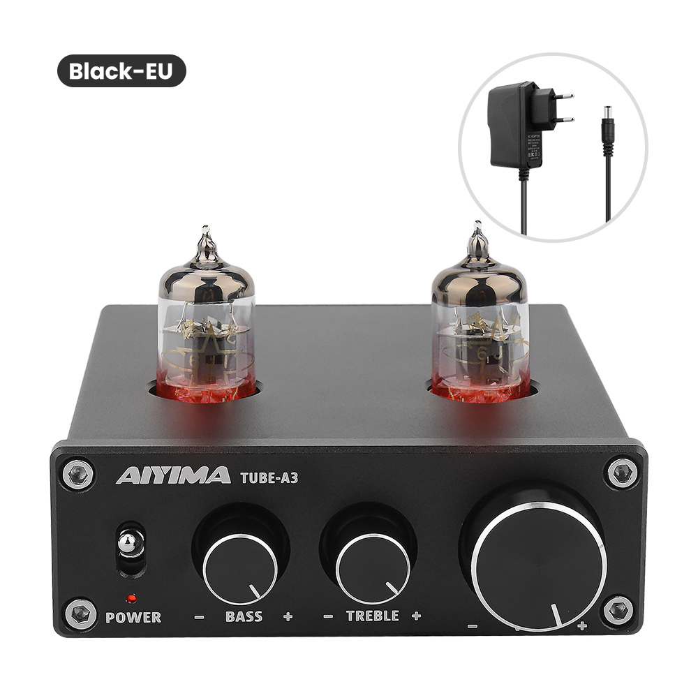 AIYIMA Tube Preamplifier Bile Pre Amplifier HIFI Preamp Treble Bass ...